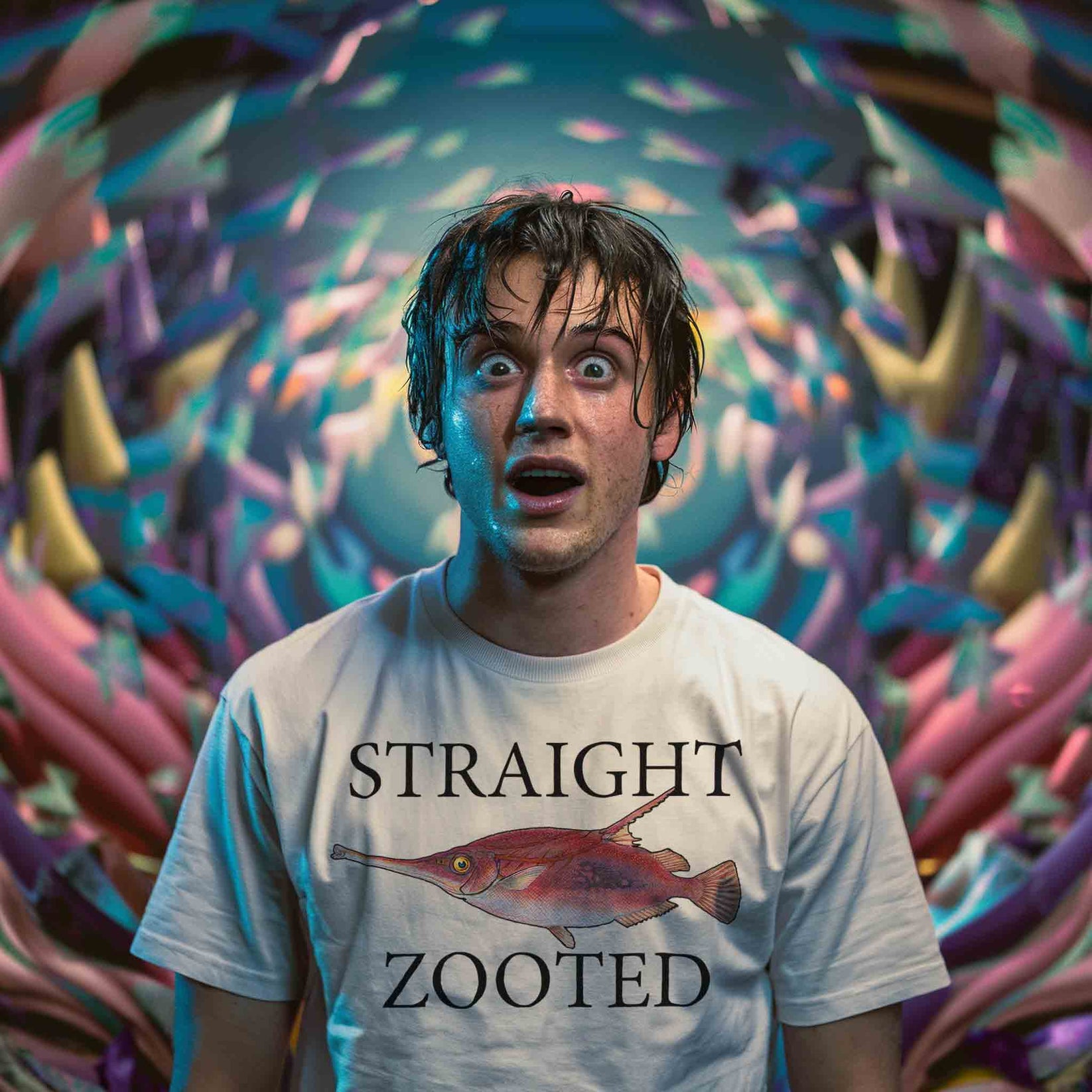 Straight Zooted Fish - T-Shirt – DONBEA Tees